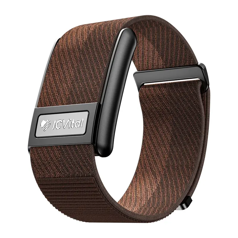 JCVital V8 ECG Smart Band | Screenless Medical-Grade ECG & 24/7 Heart ...